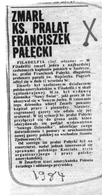 Palecki, Fr. Franciszek